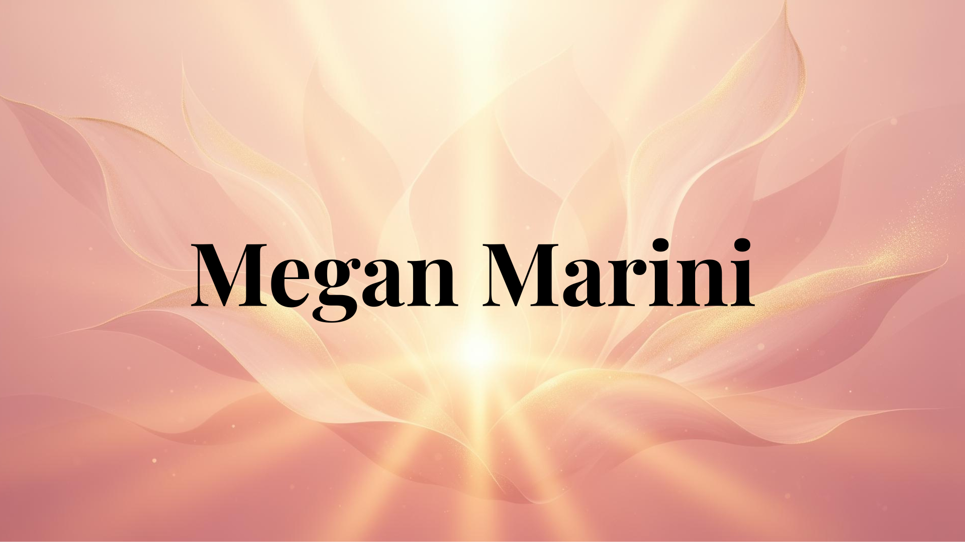 Megan Marini — Educator, Therapist & Author